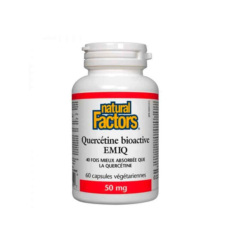 Supplements & VitaminsBioactive Quercetin - EMIQ - 50mg - 60 Capsules ...